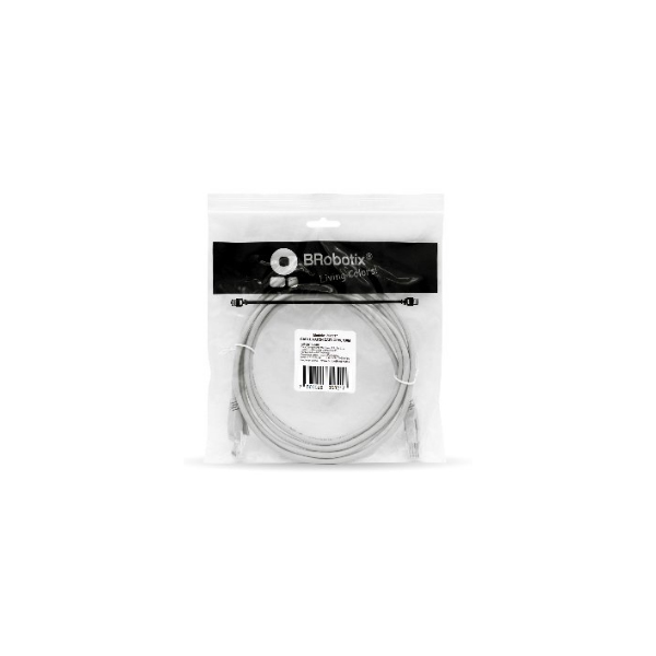 Cable Brobotix De Patch CAT6 Utp Color Gris 1 - 308194 | BROBOTIX México
