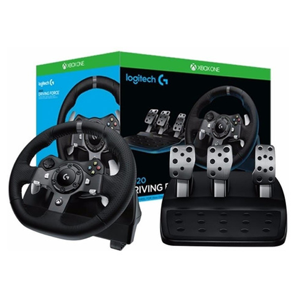 VOLANTE LOGITECH G920 DRIVING FORCE PC/XBOX ONE GAMING UPC 941-000122