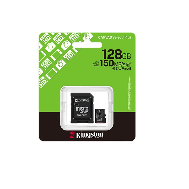 MEMORIA FLASH MICRO Sd KINGSTON SDXC CANVAS S - SDCS3/128GB | KINGSTON México