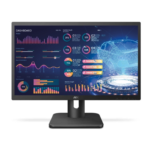 MONITOR LED AOC 19.5 PULGADAS / ENTRADA HDMI Y VGA / TIEMPO DE ...
