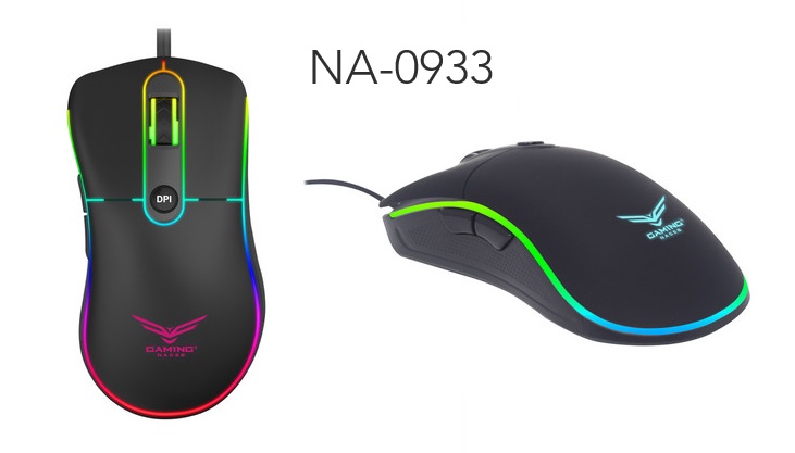 NACEB TECHNOLOGY Mouse Gaming Naceb Na 0933 Retroiluminado 1000 3200 ...