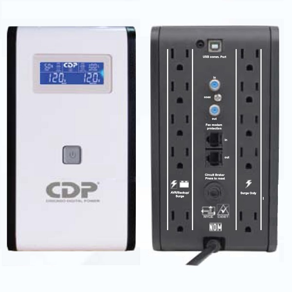 Ups Inteligente Cdp R-SMART1010 1000va/500w L - R-SMART1010 | CHICAGO ...