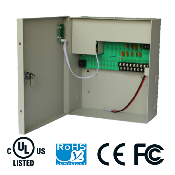 SAXXON PSU1210D9B- FUENTE DE PODER 12V CD / 10 AMPERES / DISTRIBUIDOR ...